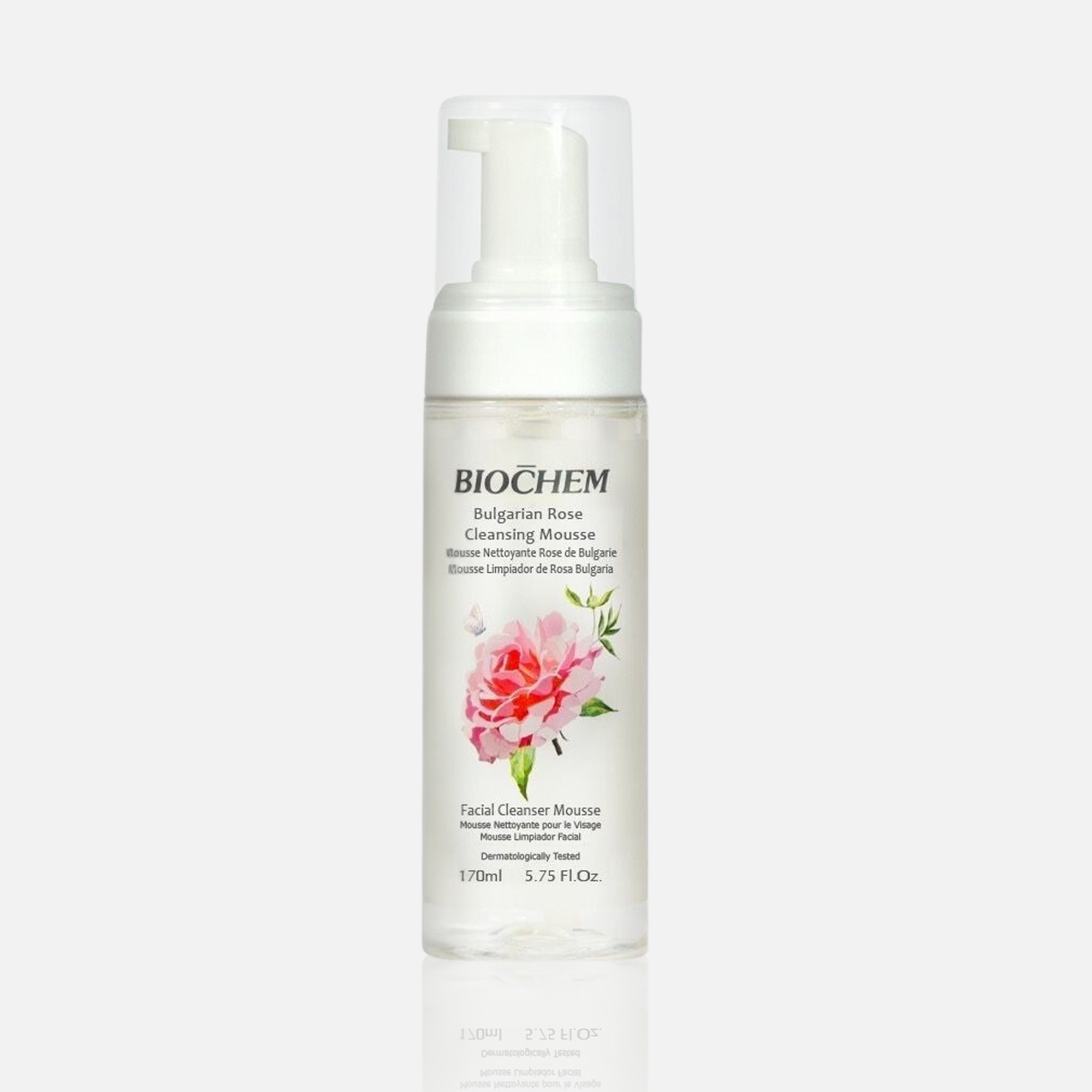 Bulgarian Rose Cleansing Mousse For All Skin Types - ARWIN BIOCHEM