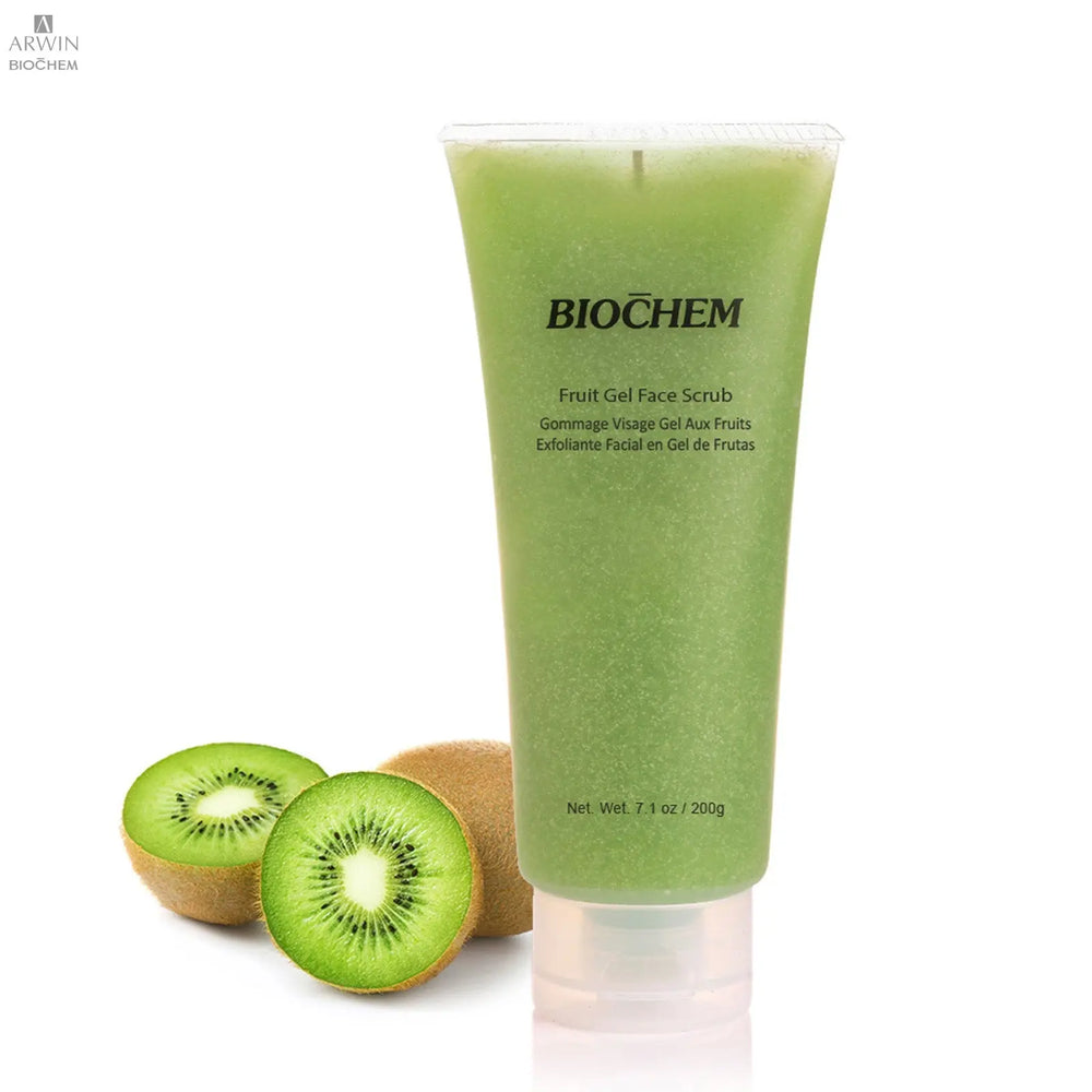 Fruit Gel Face Scrub – Exfoliate & Glow with Kiwi, Aloe & Olive | ARWIN BIOCHEM – ARWIN BIOCHEM