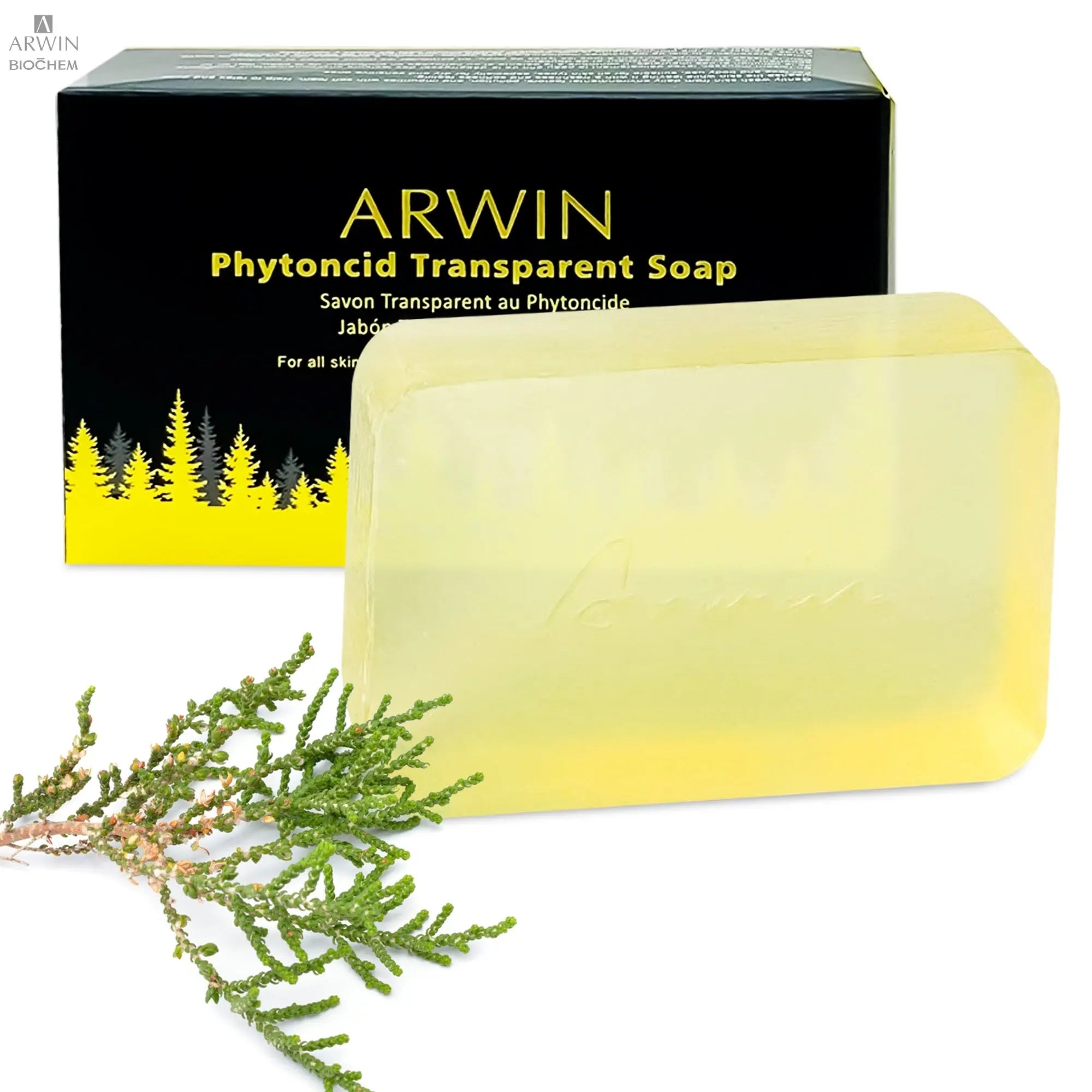 Phytoncid Transparent Soap For Sensitive Dry And Normal Skin - ARWIN – ARWIN BIOCHEM